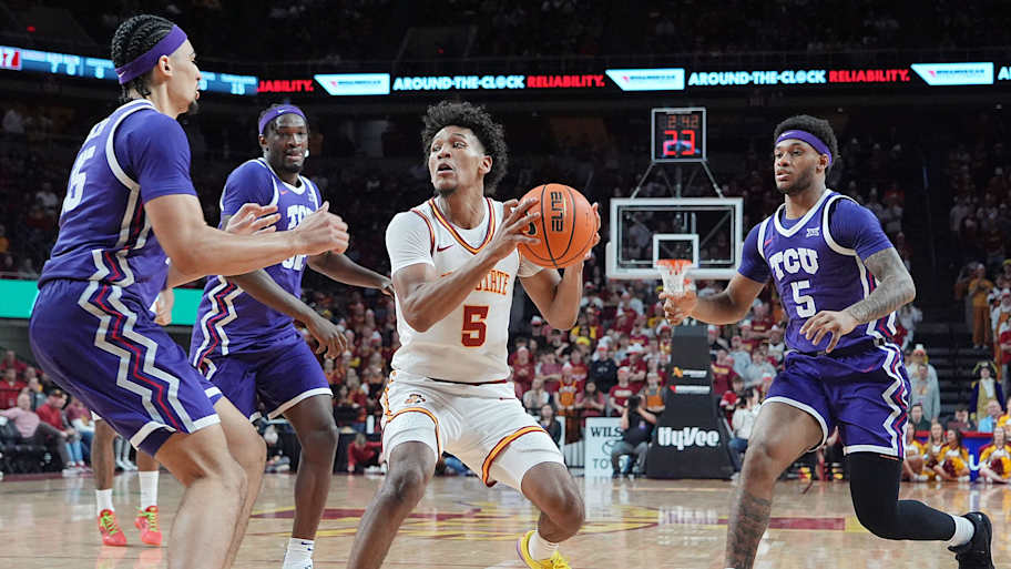 Men’s Basketball: TCU Falls to No. 8 Iowa State 82-52