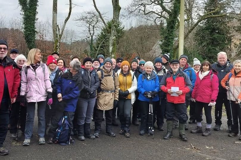 Claremont Rambling Club walked from Balmaha to Drymen