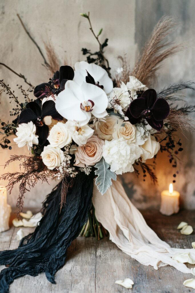 58+ Cascading Orchid Wedding Bouquets You Need to See!