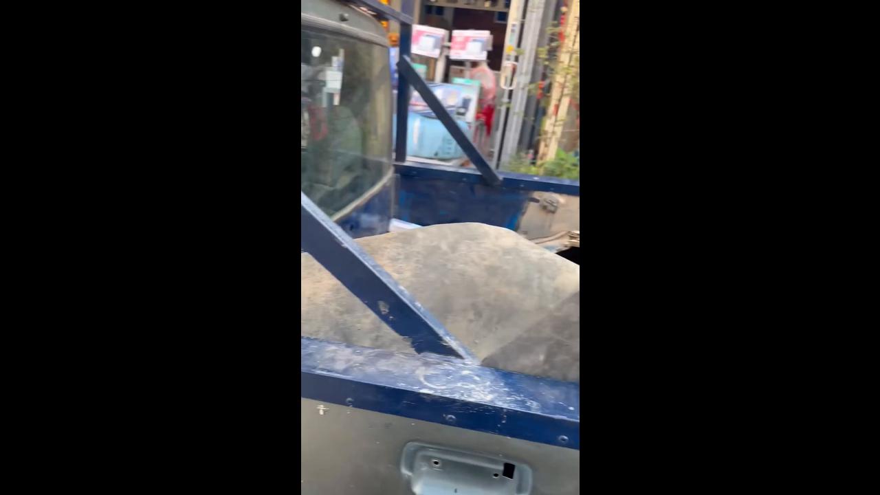 Hilarious modified car takes to roads in Cambodia