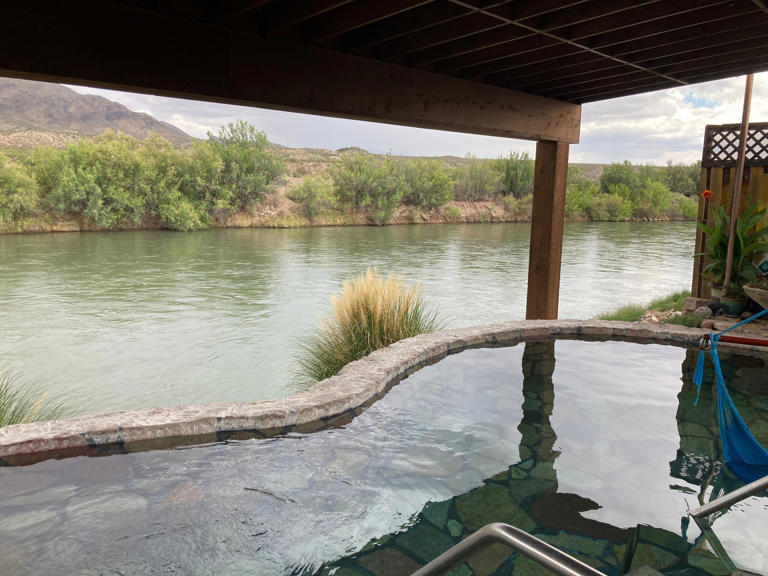 Retreat to the beautiful Riverbend Hot Springs in Truth or Consequences ...