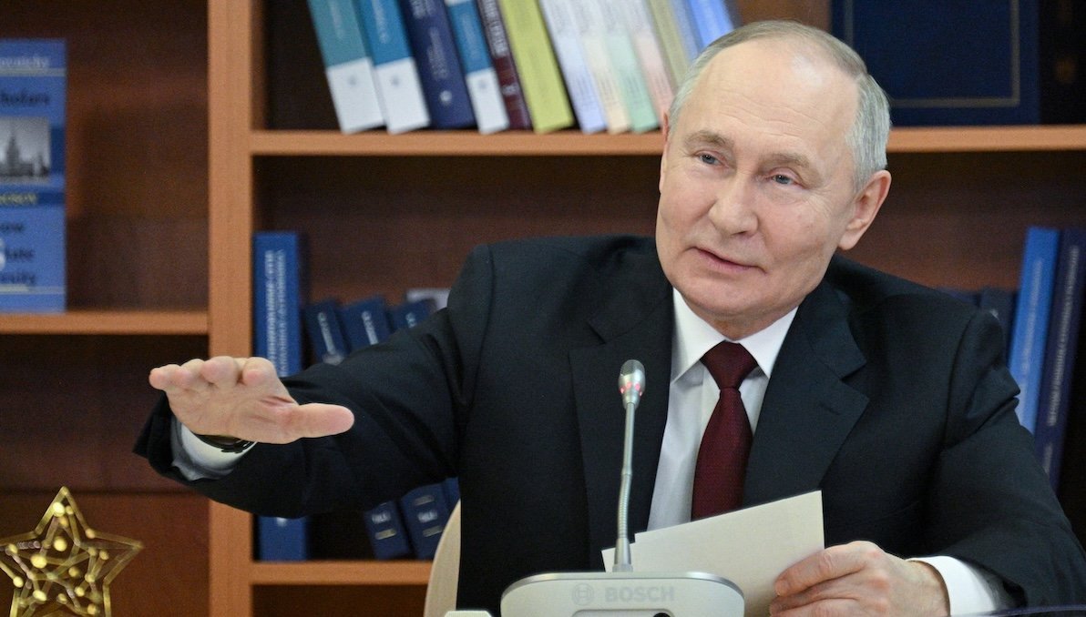 Putin looks back to the future