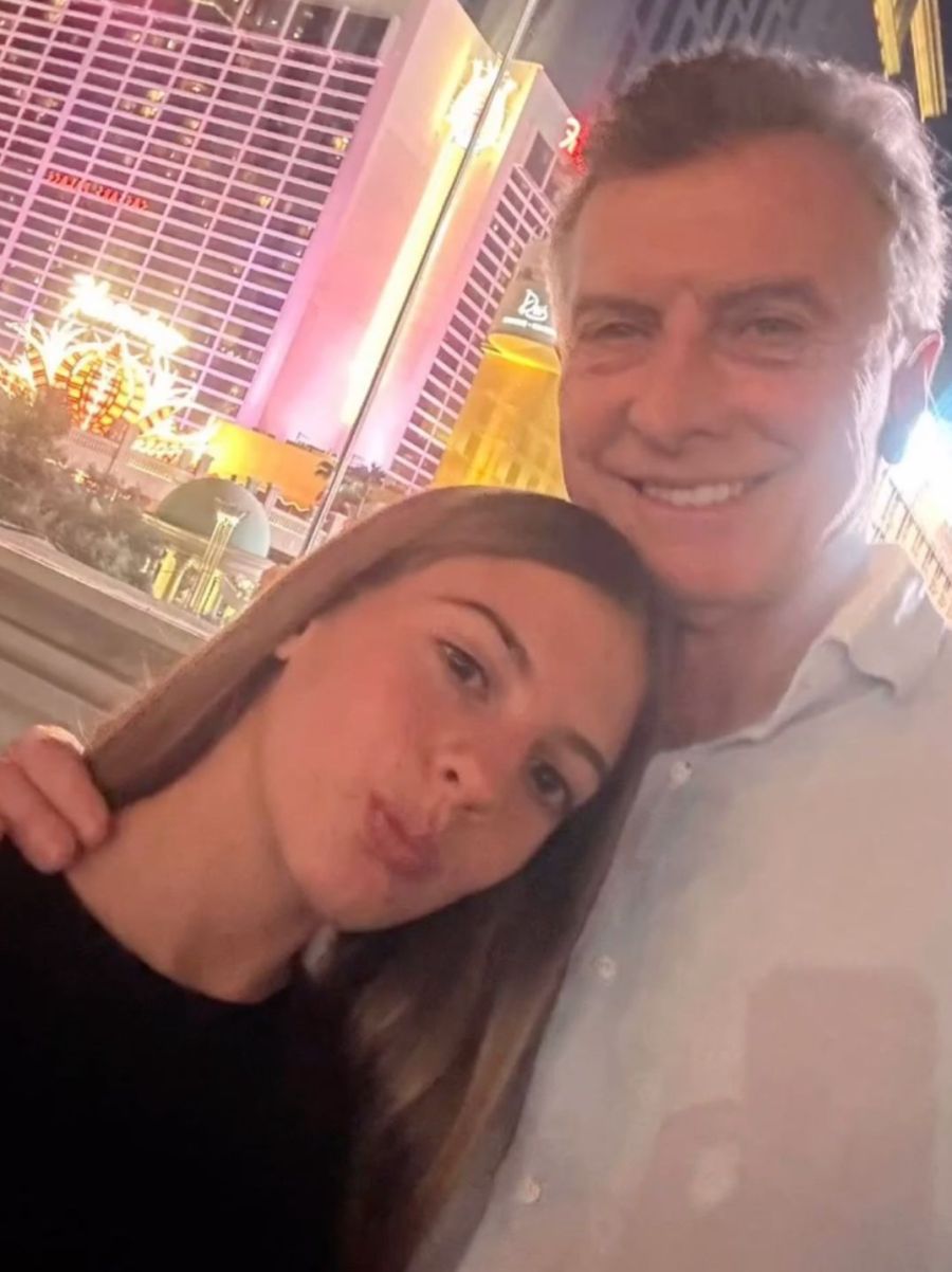 El particular álbum de fotos que eligió Antonia Macri para saludar a su ...
