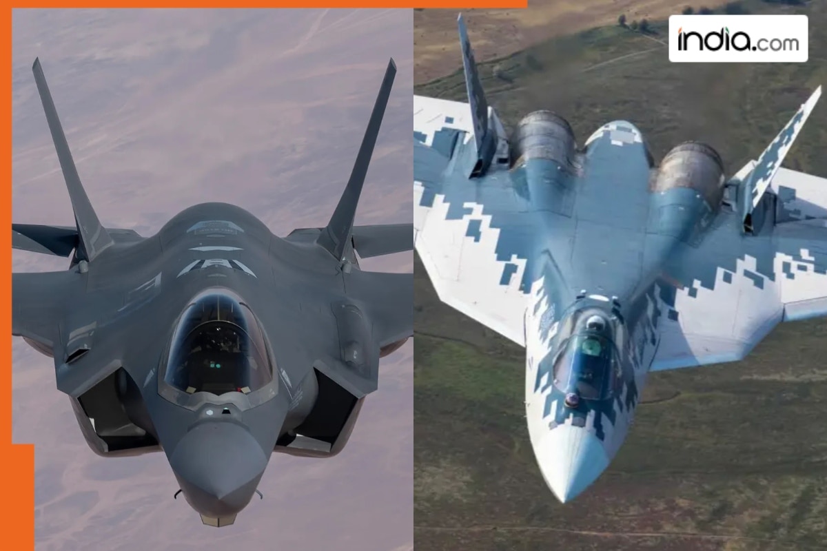 US F-35 with accurate target or Russian SU-57 with 12 hypersonic ...