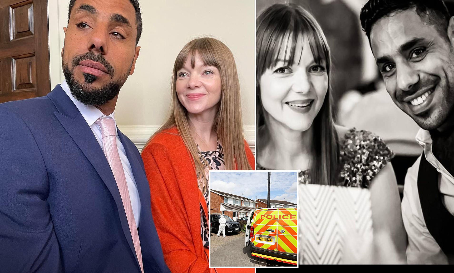 Man accused of killing wife told police he found her stabbing herself