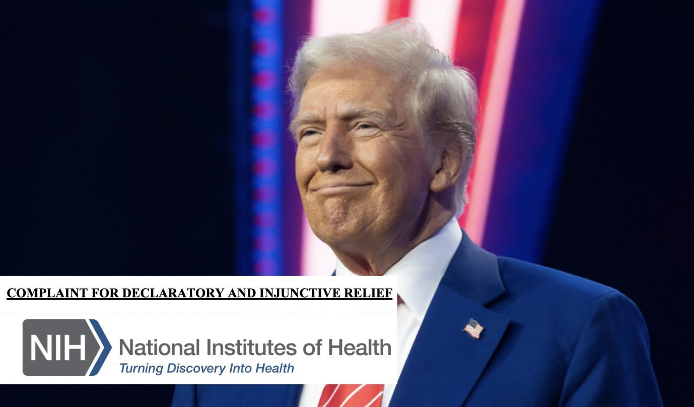 22 States Sue Trump Administration Over 'Reckless and Illegal' NIH ...