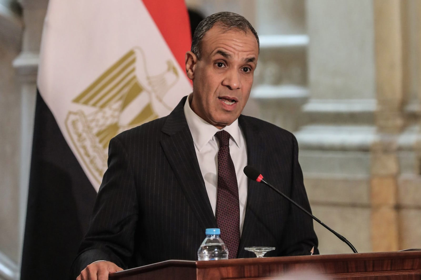 Egypt's top diplomat rejects displacement, urges Gaza reconstruction Egypt's top diplomat rejects displacement, urges Gaza reconstruction