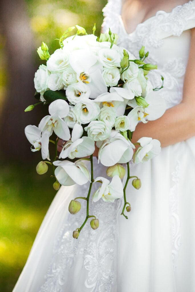 58+ Cascading Orchid Wedding Bouquets You Need to See!