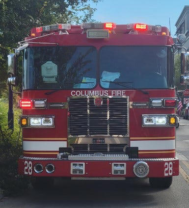 Columbus townhome fire displaces 17 people, including several children