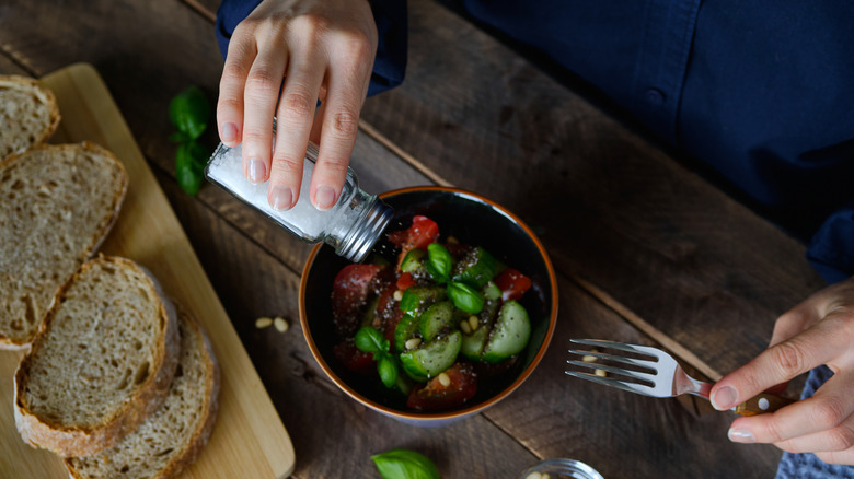 The Simple Way To Fix Overly Salty Food (Hint: It's Not A Potato)