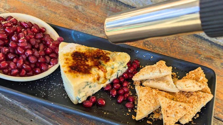 The Pungent Cheese That Deserves A Sweet Crème Brûlée Crust