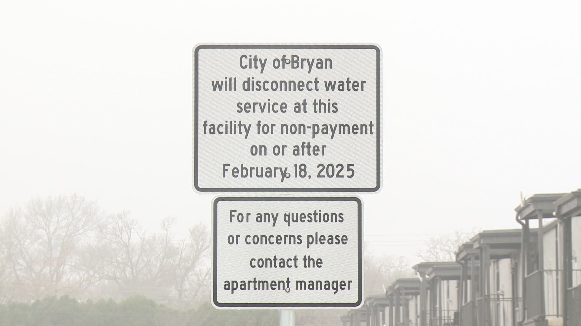 $18k water bill owed by apartment complex now paid in full to City of Bryan