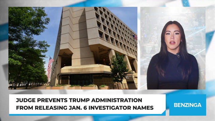 Judge Prevents Trump Administration From Releasing Jan. 6 Investigator ...