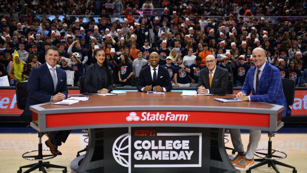 Men's basketball 'College GameDay': Schedule and locations