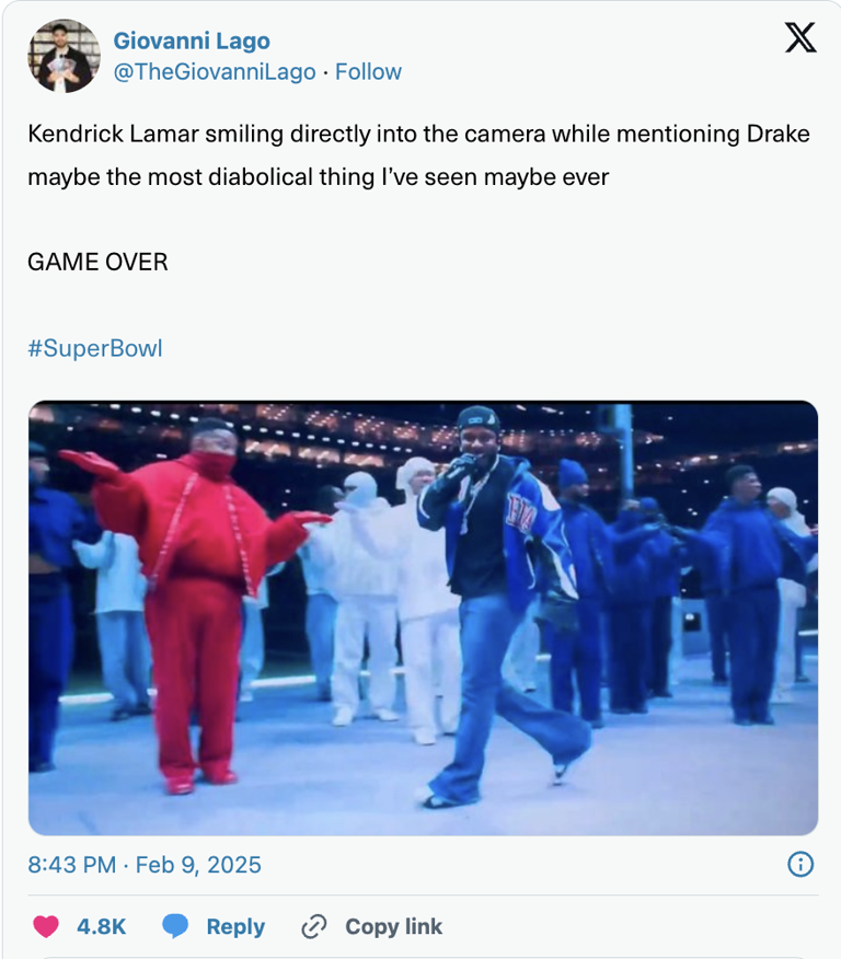 Kendrick Lamar Gets Memed For Smiling While Rapping Drake Line In "Not ...