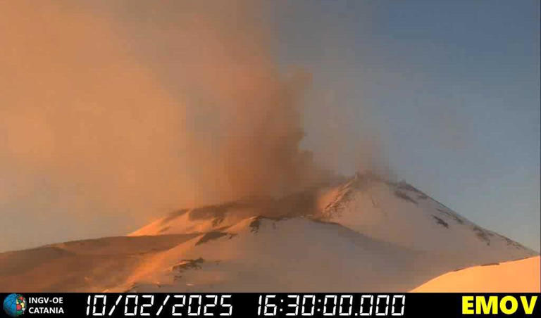 Ingv, sciame sismico sull'Etna, legato ad attività vulcano Ingv, sciame sismico sull'Etna, legato ad attività vulcano