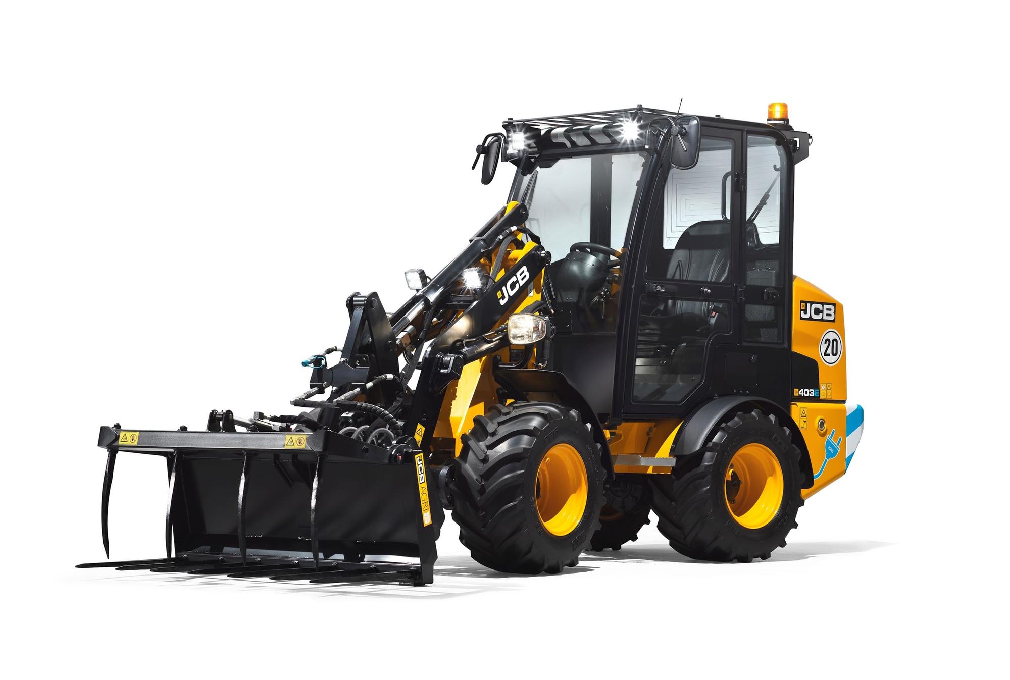JCB launches electric ultra-compact loader