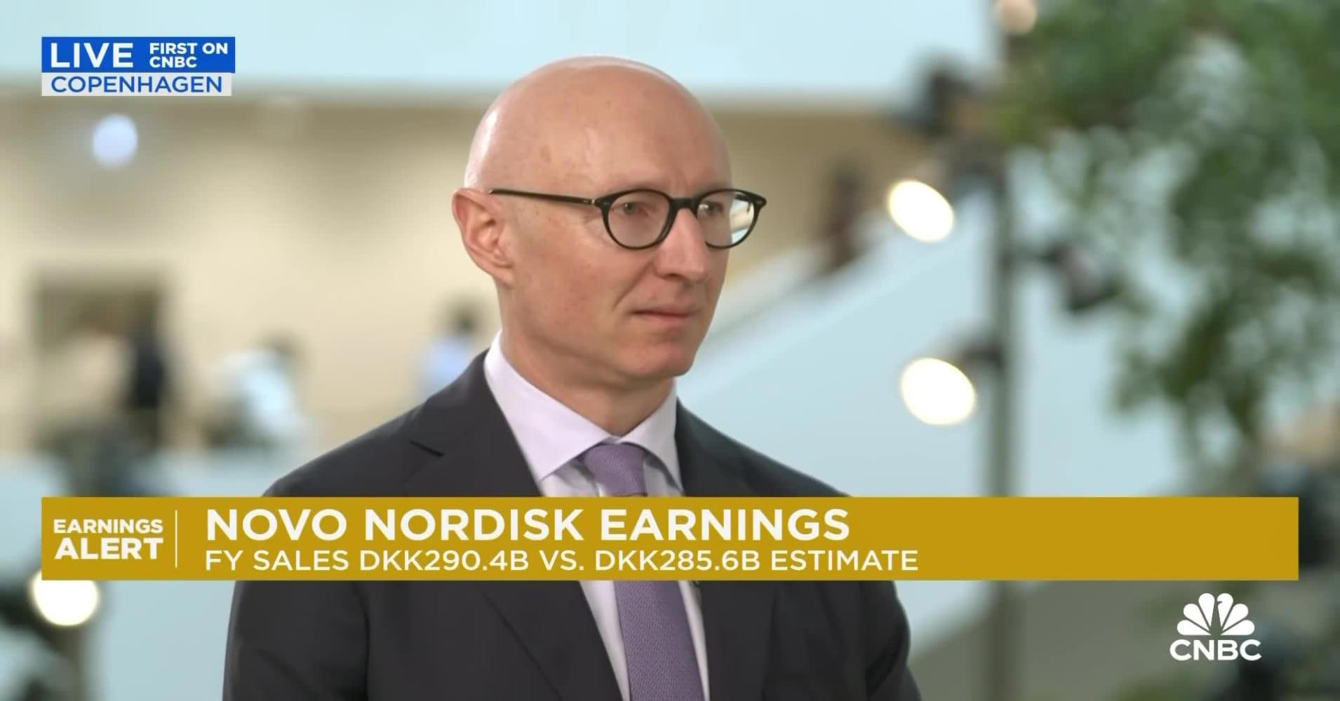 Novo Nordisk CEO says firm's obesity pill could launch before Eli Lilly Novo Nordisk CEO says firm's obesity pill could launch before Eli Lilly