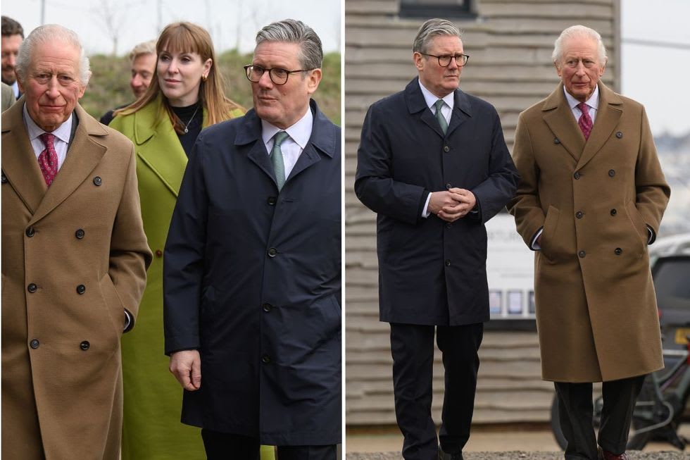 King Charles joins forces with Keir Starmer and Angela Rayner in major ...