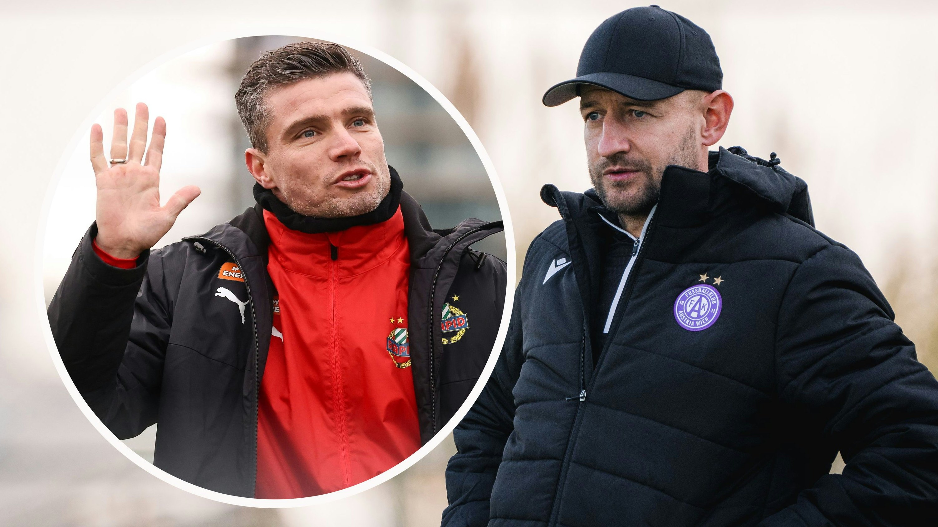 Pikant! Treffen von Austria und Rapid vor dem Derby