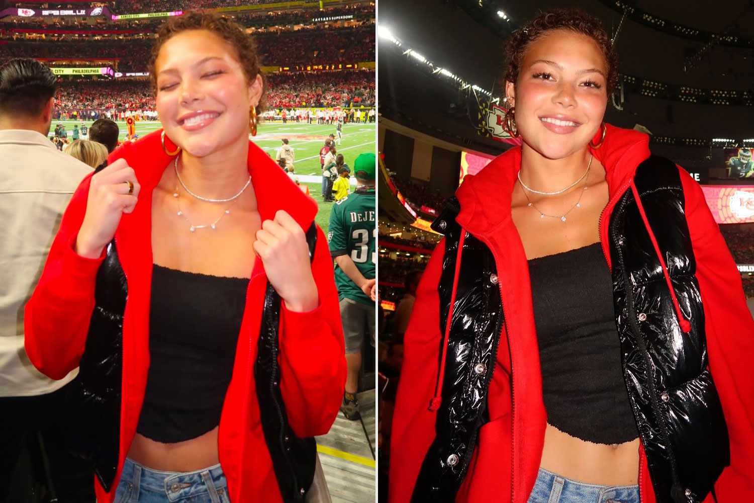 Michael Strahan's Daughter Isabella Joins Dad at Super Bowl After ...