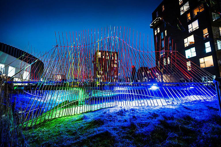 World’s largest Light Art Run transforms Copenhagen into moving artwork