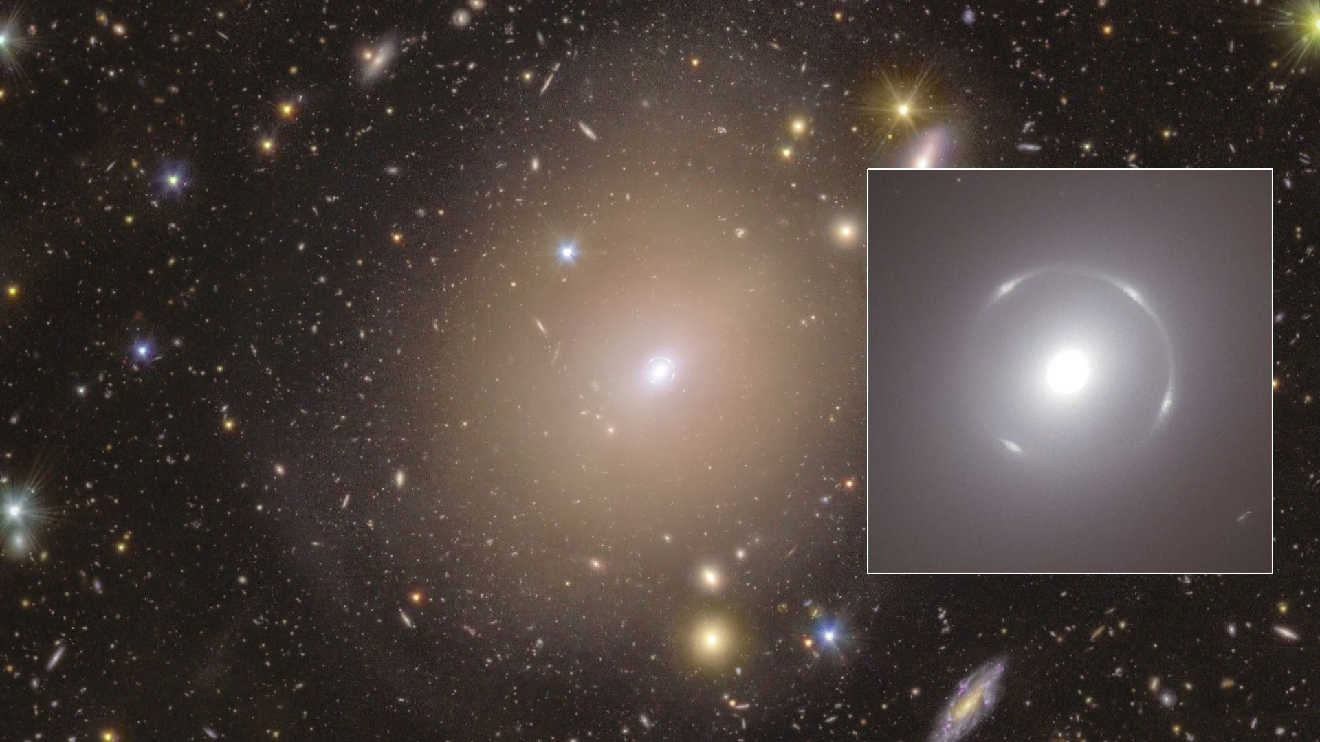Euclid 'dark universe' telescope discovers stunning Einstein ring in ... Euclid 'dark universe' telescope discovers stunning Einstein ring in ...