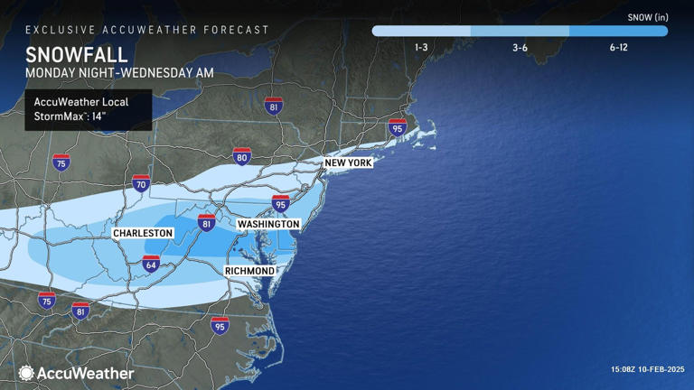 TRIPLE THREAT: 3 winter storms to hammer NYC this week; 2-4 inches ...