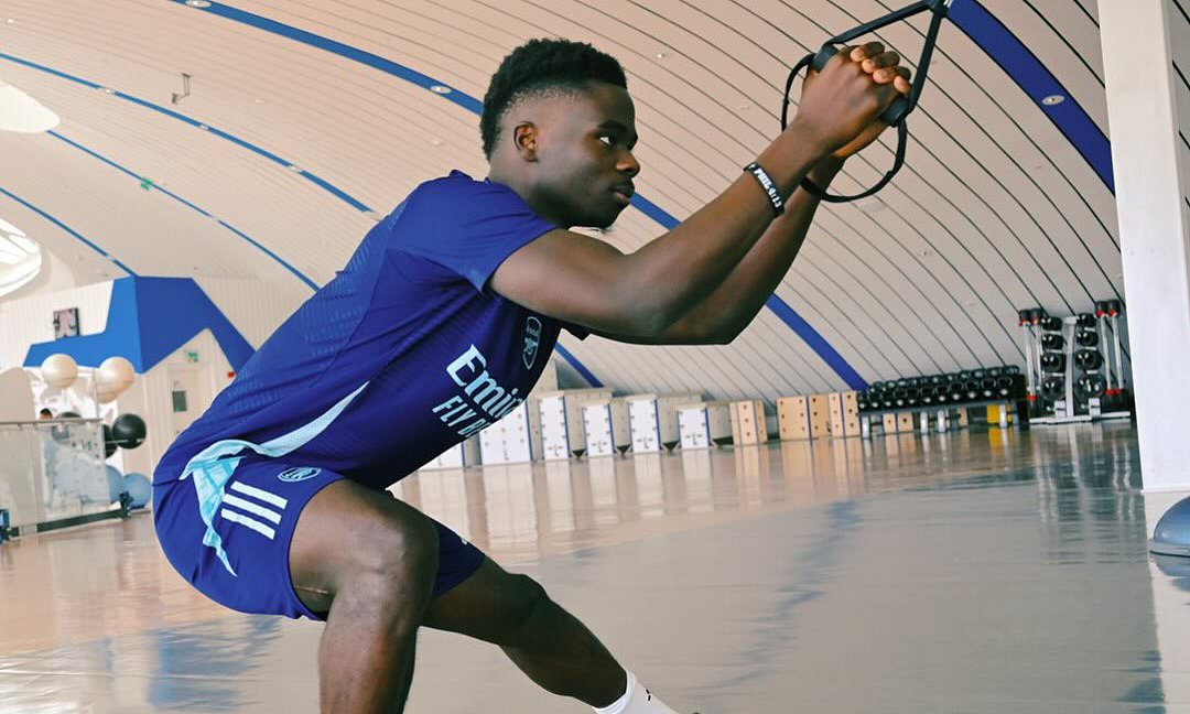 Bukayo Saka ups the ante during Arsenal's warm-weather training camp in ...