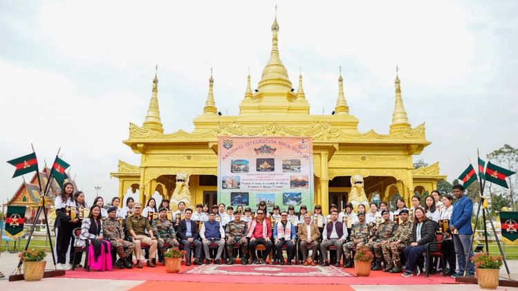 Arunachal deputy CM flags off national integration tour for cultural ...