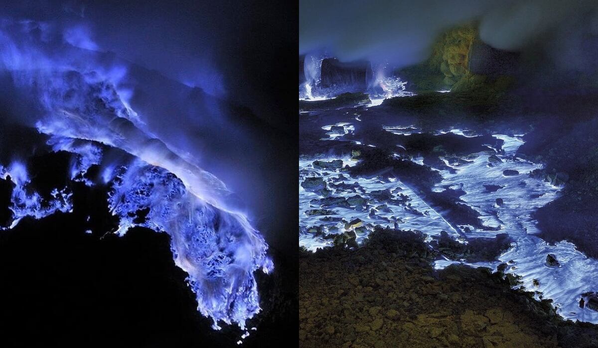 Este es Erta Ale, el asombroso volcán de lava azul en Etiopía