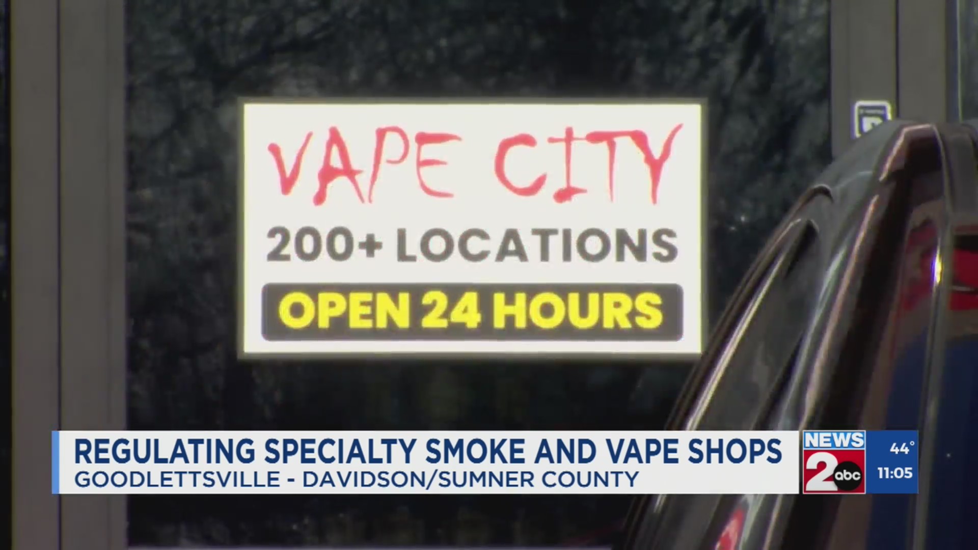 Regulating specialty smoke and vape shops in TN