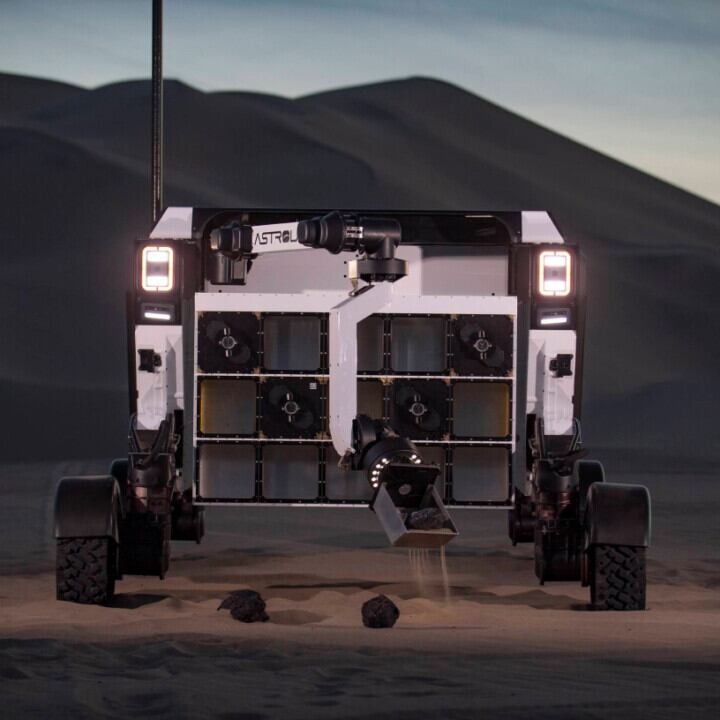 FLIP, así es el vehículo lunar de Astrolab que viajará al polo sur de ...