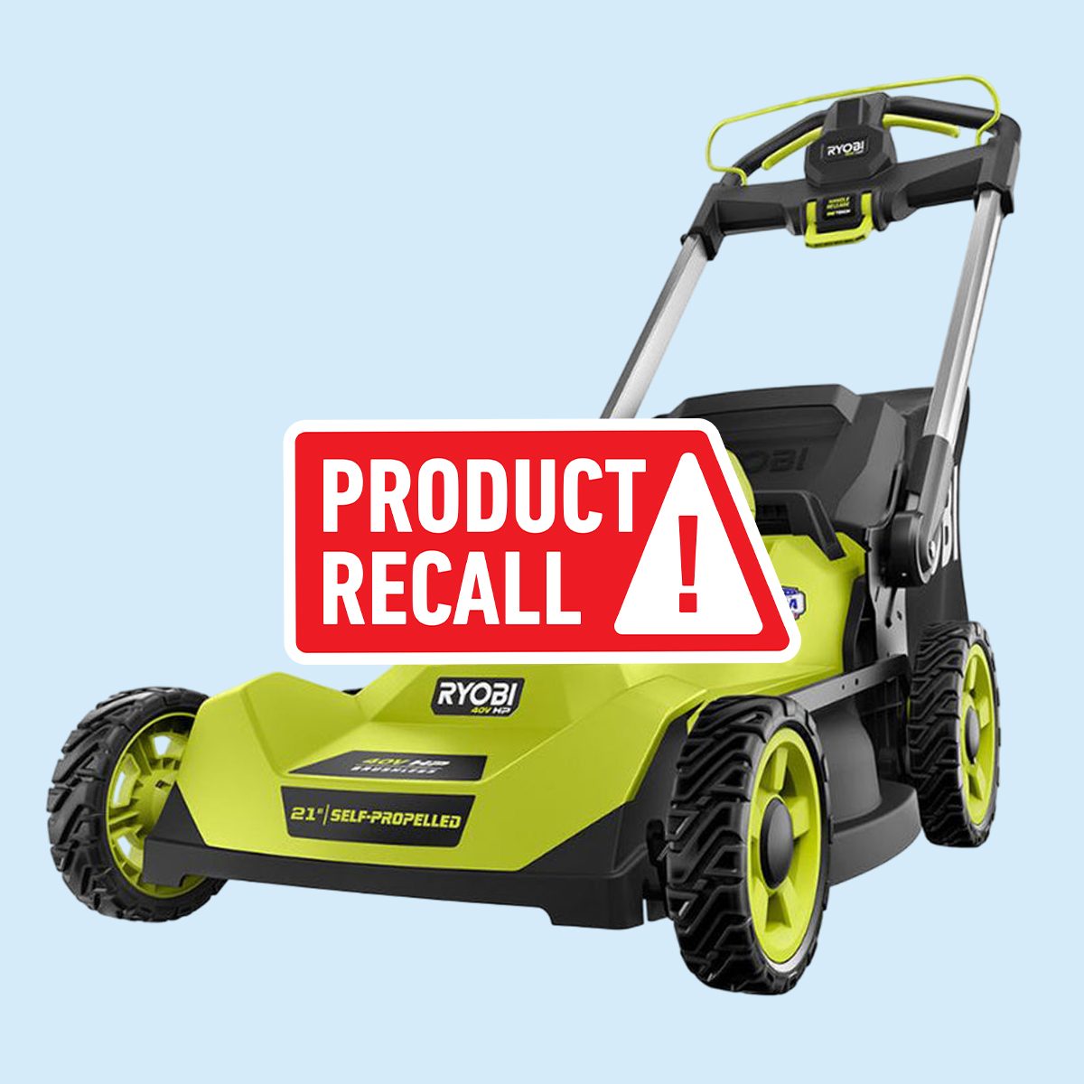 Is Your Ryobi Mower a Fire Hazard? 200,000 Mowers Recalled