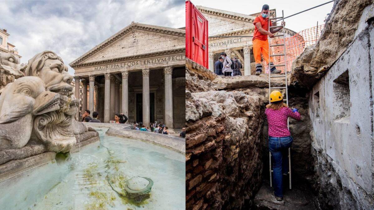 Ancient Ruins Were Discovered Thanks To A Sinkhole In Rome