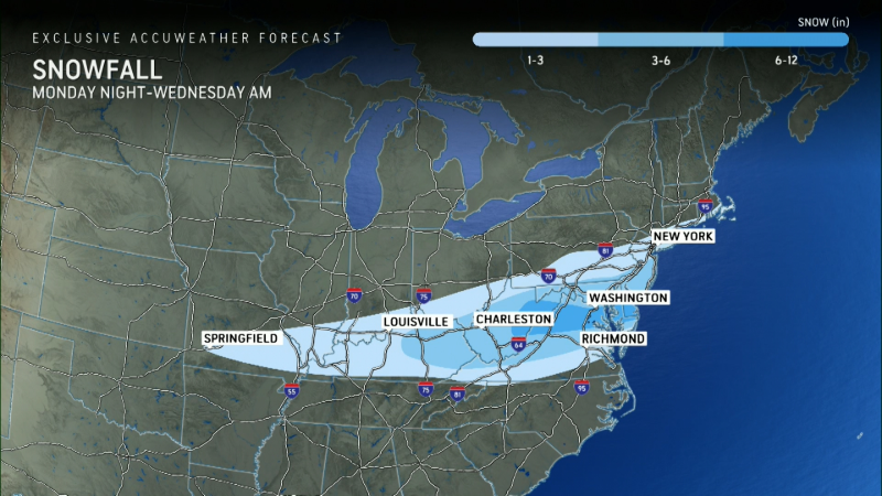 First of multiple storms on the way to the East Coast will slam the mid ...