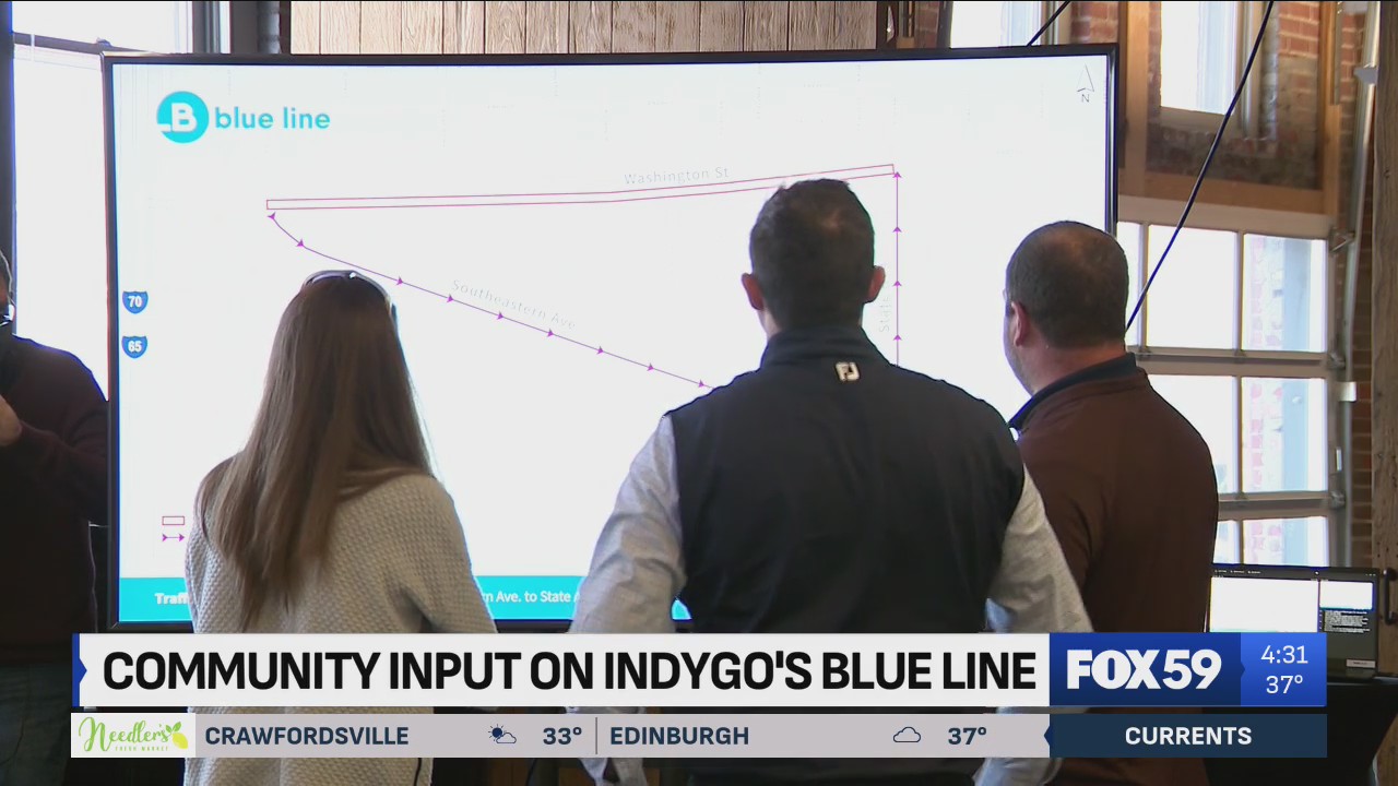 Community input on IndyGo's Blue Line