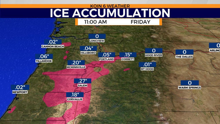 Late-week snow, freezing rain possible in Portland. Here’s what we know.