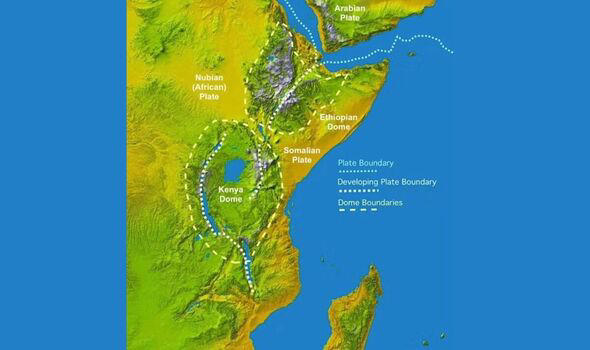 Africa is being split in two by terrifying crack in Earth's surface ...
