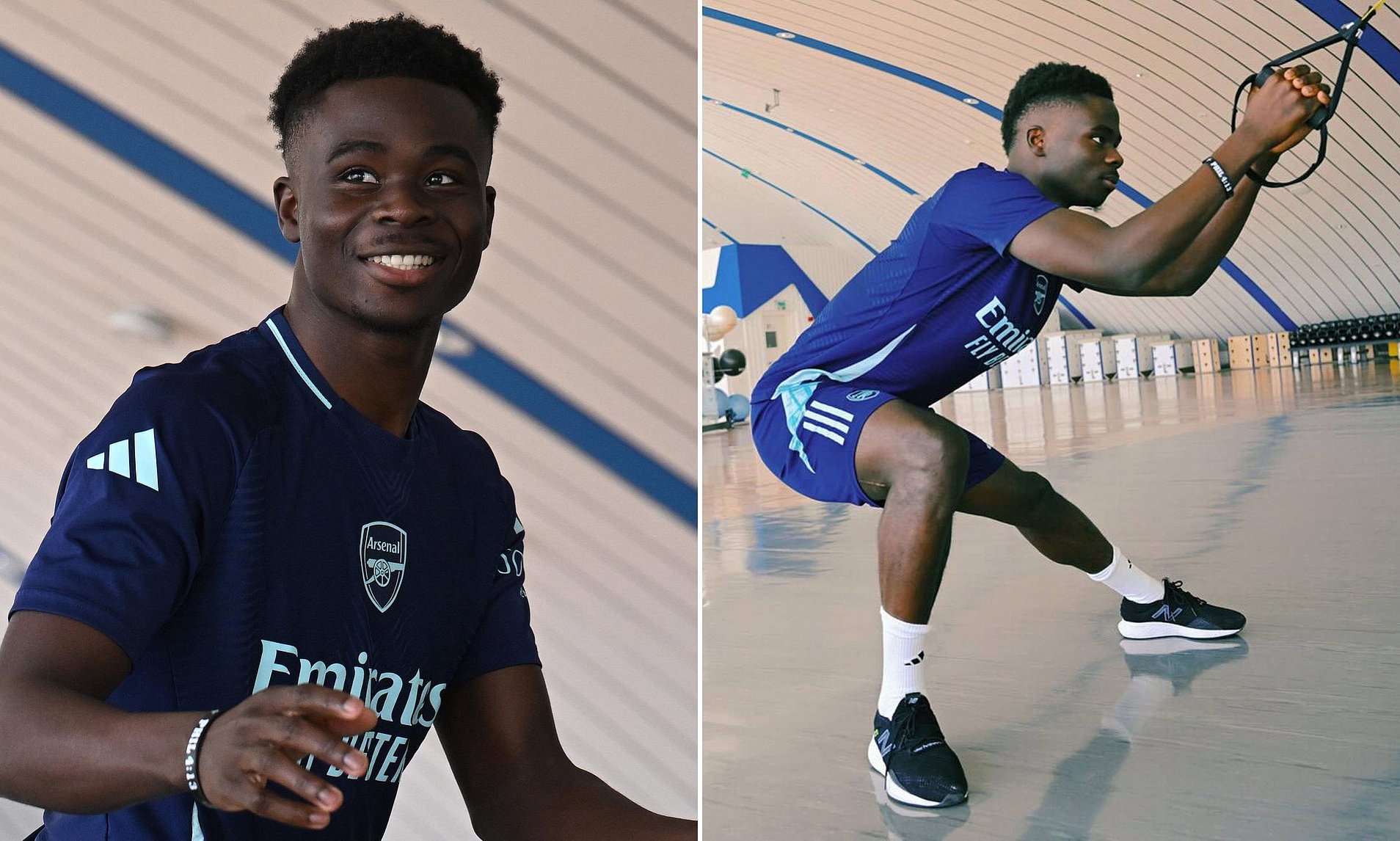 Arsenal give major update on Bukayo Saka injury following six weeks on ...