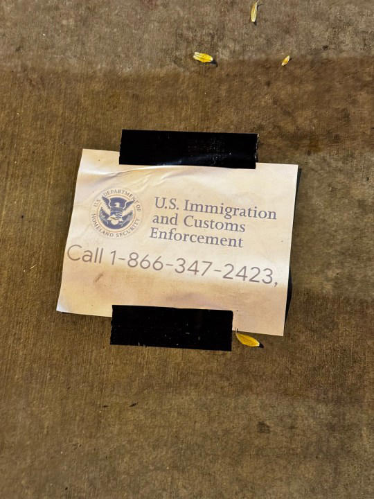 ICE notices posted in West Hollywood sparked outrage from community