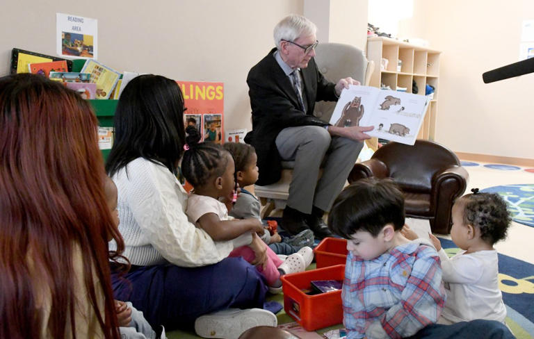 Gov. Evers visits Acelero Learning, warns of economic fallout of ...