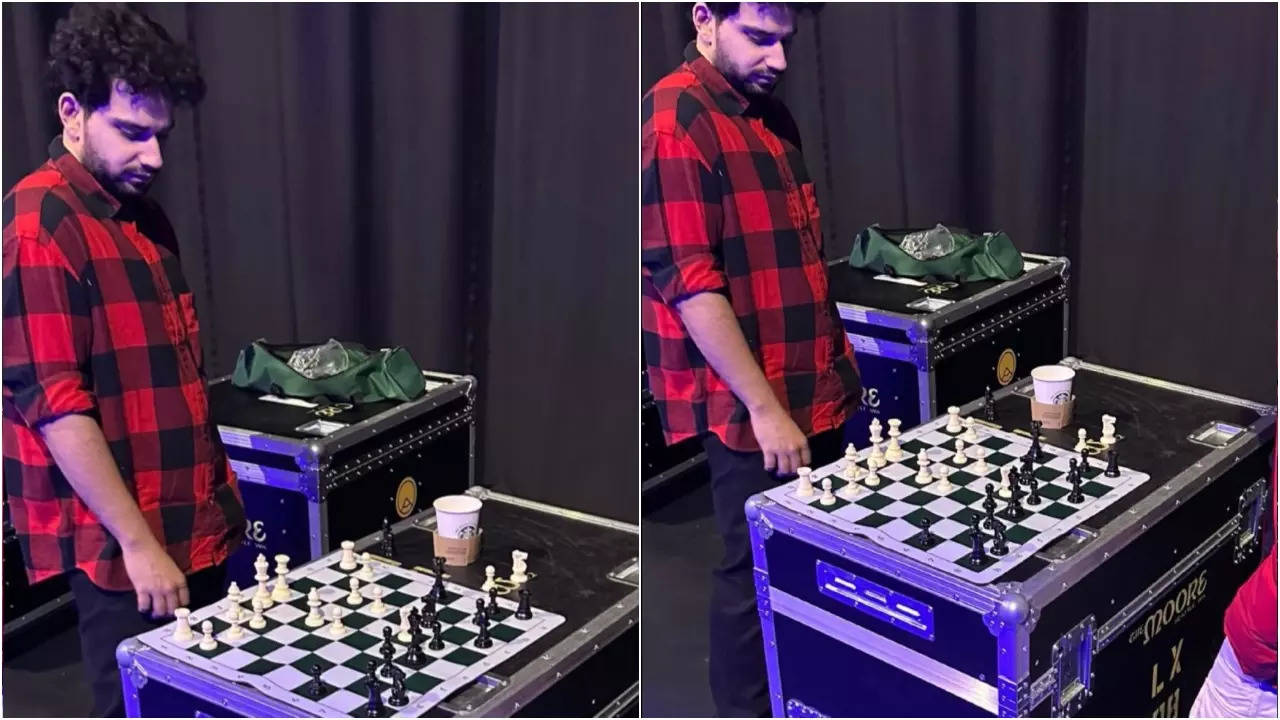 Samay Raina's first picture playing Chess goes viral amid FIR over ...