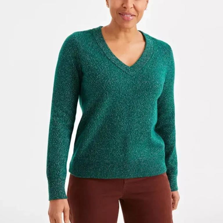 Macy's Is Selling a 'Classic' $60 Sparkly Sweater for Just $20, and ...