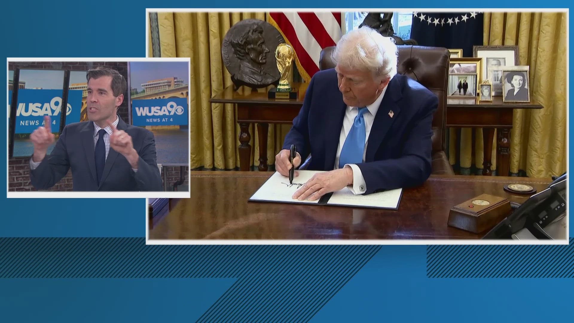 Impact on DC of recent executive actions, additional tariffs and a ...