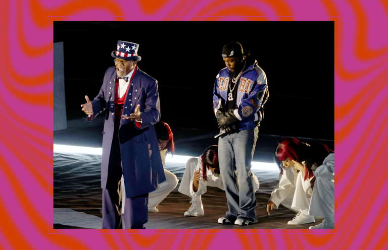 The Meaning Behind Uncle Sam’s Halftime Show Role Is Much Deeper Than ...