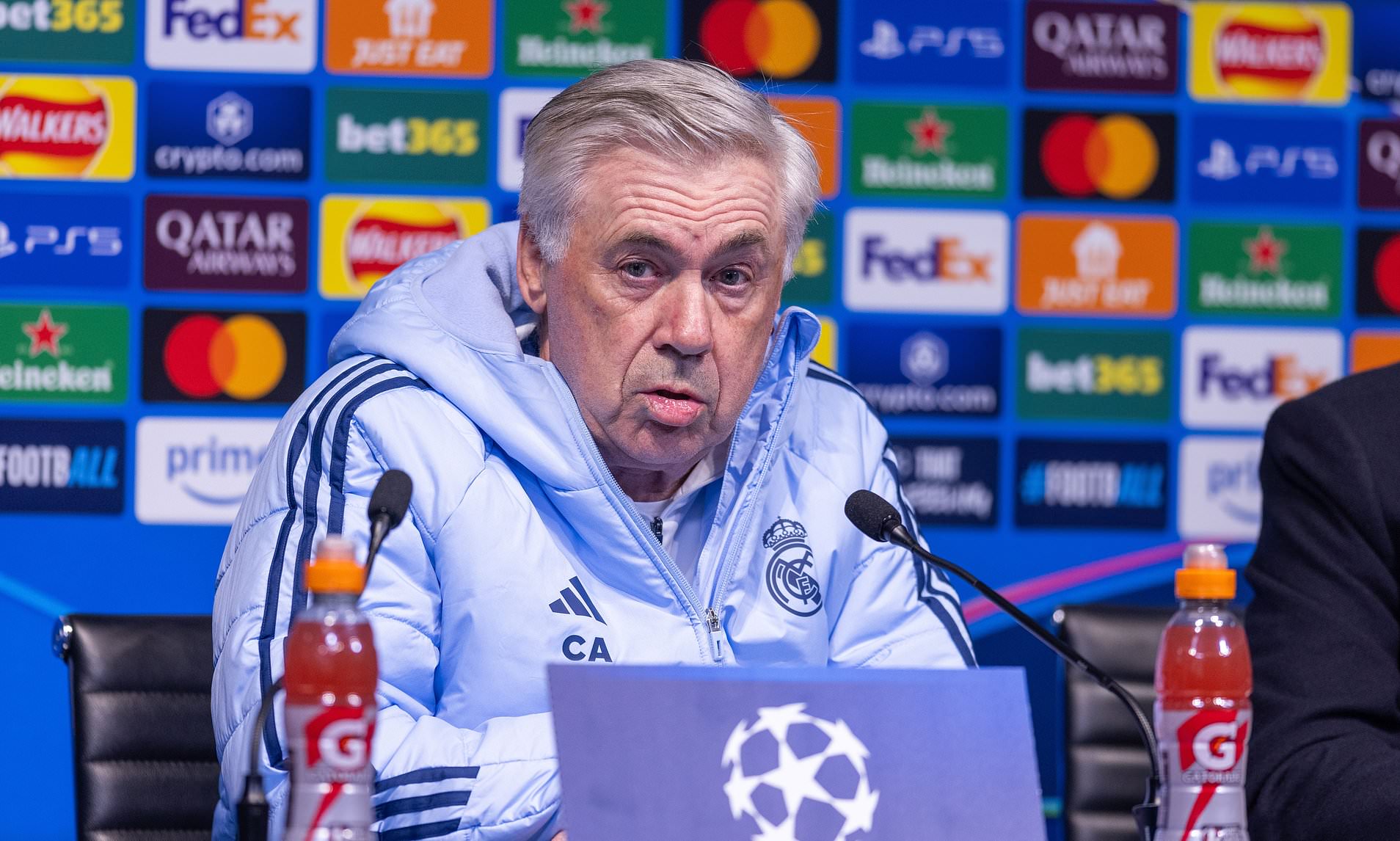 Real Madrid boss Carlo Ancelotti admits Pep Guardiola's Man City are a ...