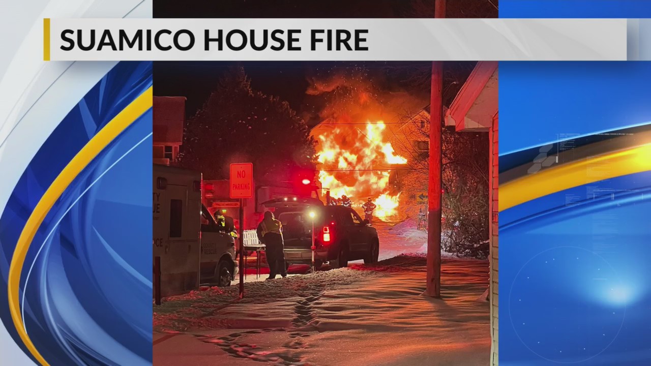 New images of Suamico house fire that caused almost $1.3 million in damage