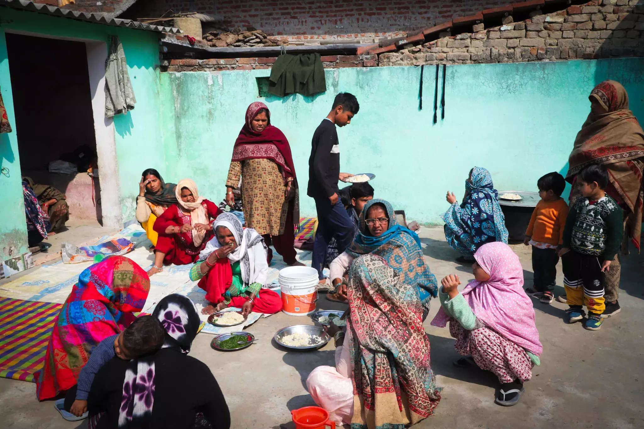 6 months after riot, 11 UP families return not to homes but rubble