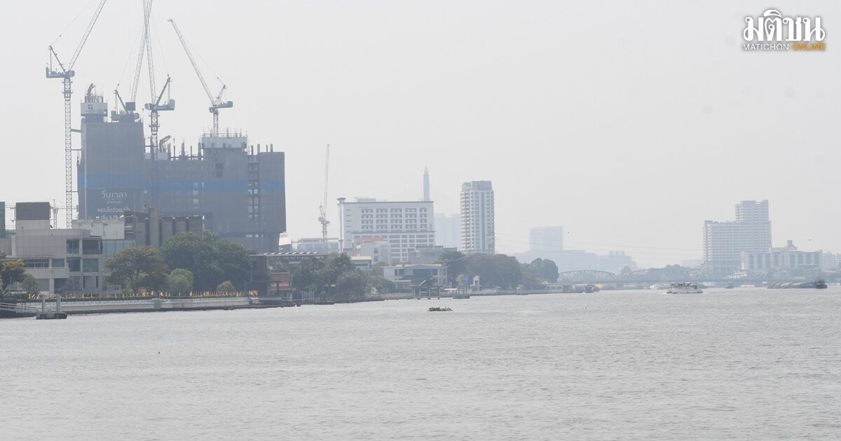 ไทยจมฝุ่น PM2.5 ระดับสีส้ม ภาคกลาง-ตะวันออกกระอัก ‘ลาดกระบัง’ แตะ 39.6